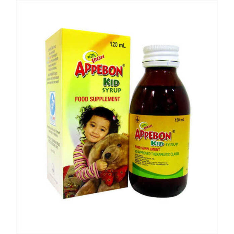 APPEBON KID SYRUP APPETITE STIMULANT W/ IRON 120Ml 851 | Shopee Philippines
