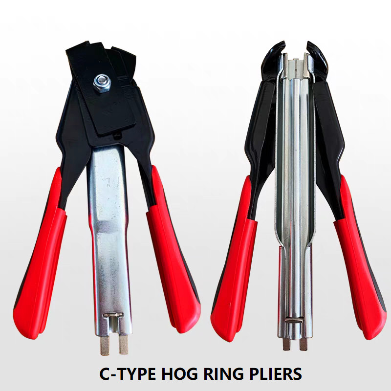 Crimping Tool Packaging Hog Ring Pliers C-type Nails Sealing Pliers w ...