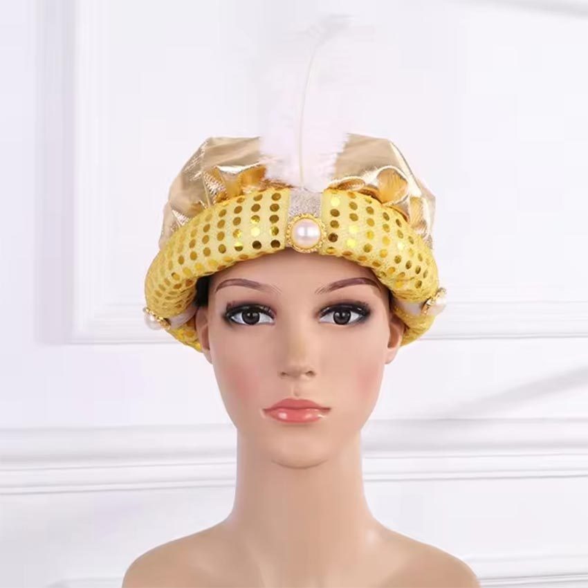 Viral Style Aladdin Prince Indian Funny Fabric Hat for Festival Party ...