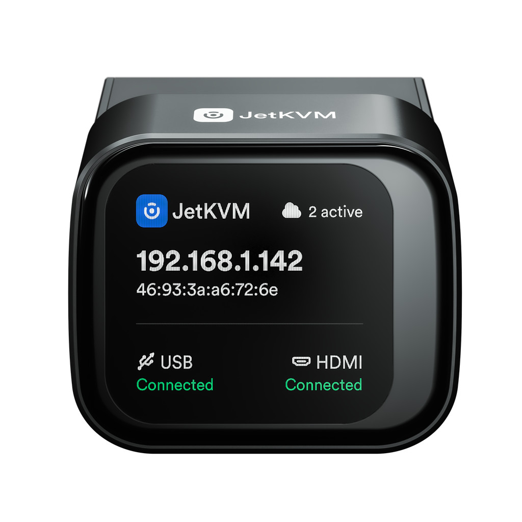 JetKVM IP-KVM Open Source Remote Management Desktop Control Device ...