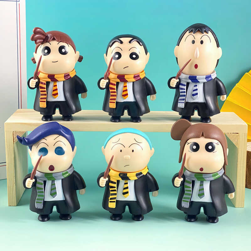 Harry Potter Shin-Chan Crayon Shin-Chan Dumb Figure Cute Figure Nohara ...