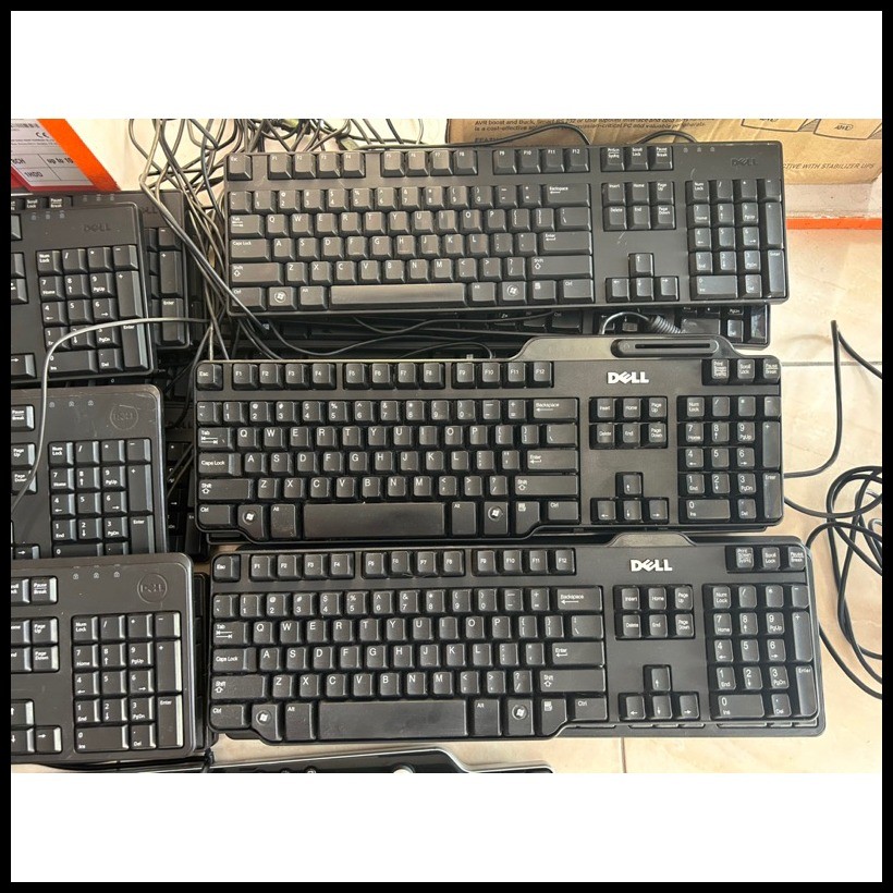 DELL Used/Refurbished Keyboard All Working (sold assorted) | Shopee ...