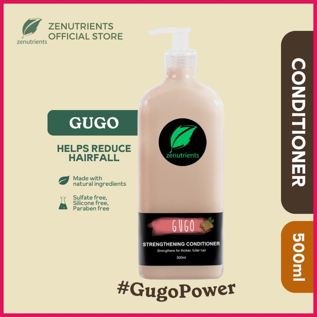 ♣ Zenutrients Gugo Anti Hairfall Conditioner 500ml (Hairfall Rescue and ...