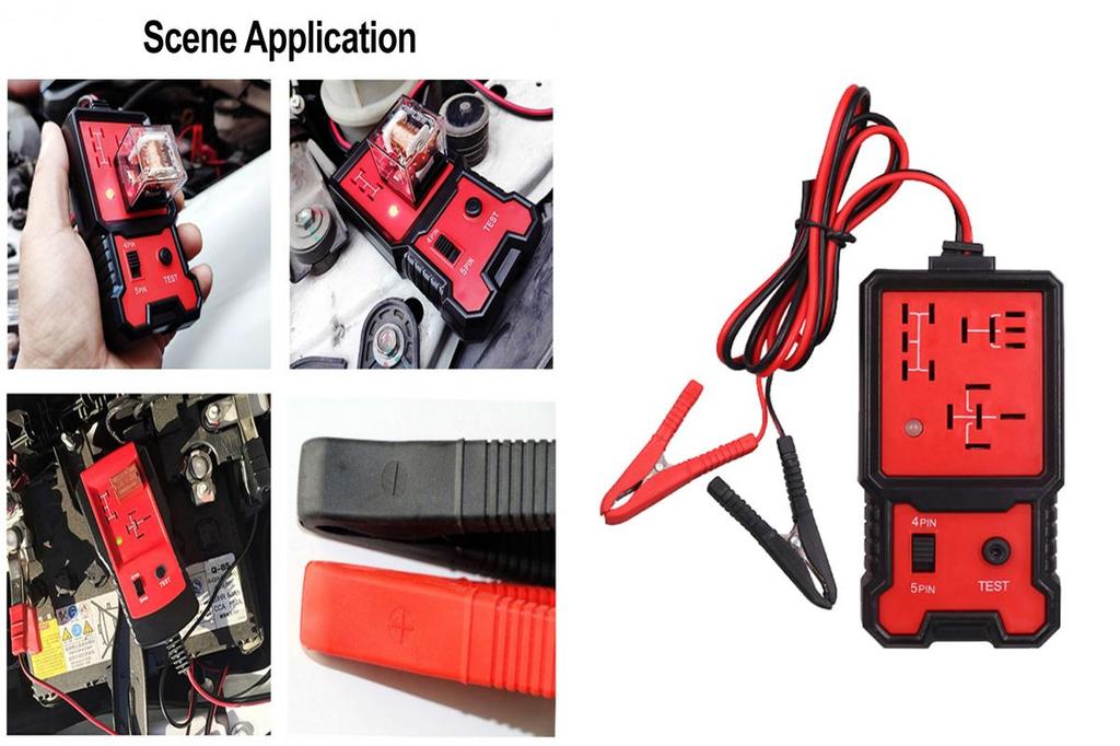 Vehicle Relay Checker Automotive Relay Tester 12v-24v Car Relay Tester ...