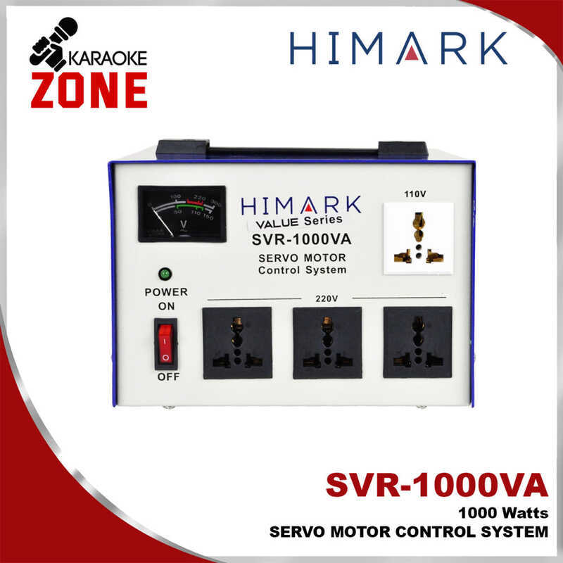 Himark SVR 1000Va AVR 1000W Servo Motor Type Automatic Voltage ...