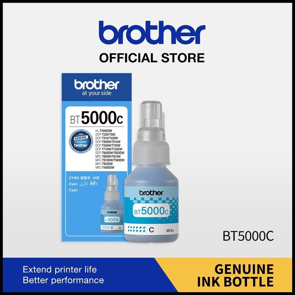 Genuine Brother Box BTD60BK BT5000 Ink Original DCP-T310 DCP-T420W DCP ...