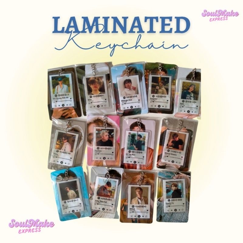 CUSTOMIZED Laminated Acrylic Keychain | Shopee Philippines