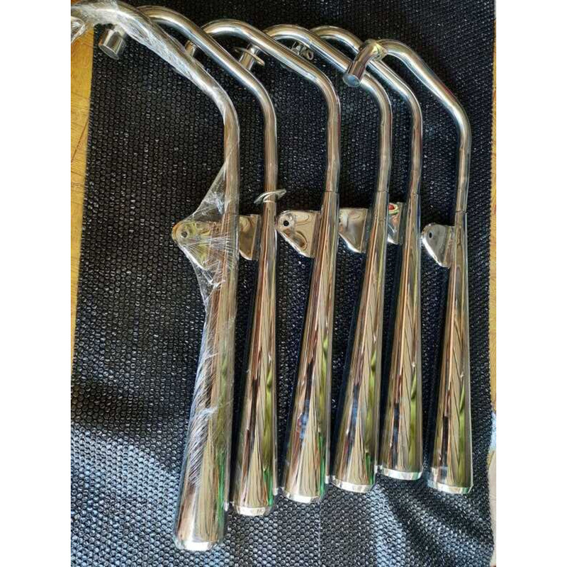 Tmx Alpha 125 Chicken pipe stainless Exhaust cfd | Shopee Philippines