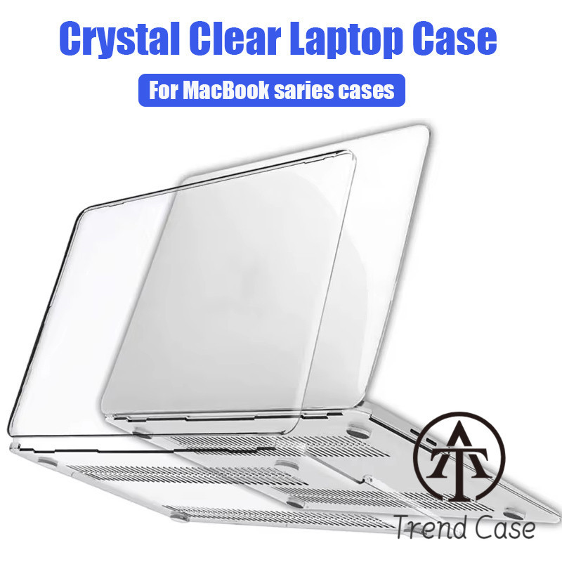 Crystal Clear Laptop Case For MacBook Pro16.2 Air 13.6 M1 M2 M3 15.3 ...
