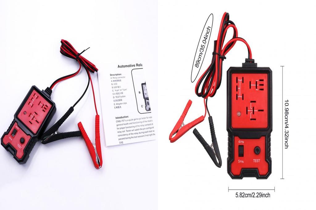 Vehicle Relay Checker Automotive Relay Tester 12v-24v Car Relay Tester ...