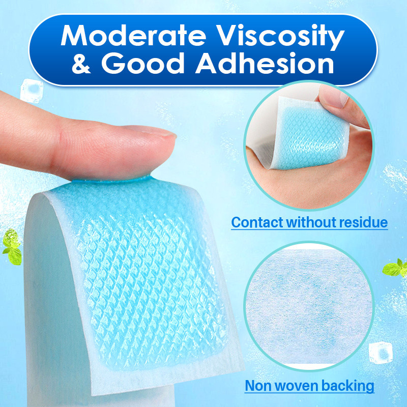 30Pcs Baby Cool Fever Cooling Patch Summer Physical Cooling Ice Cool ...