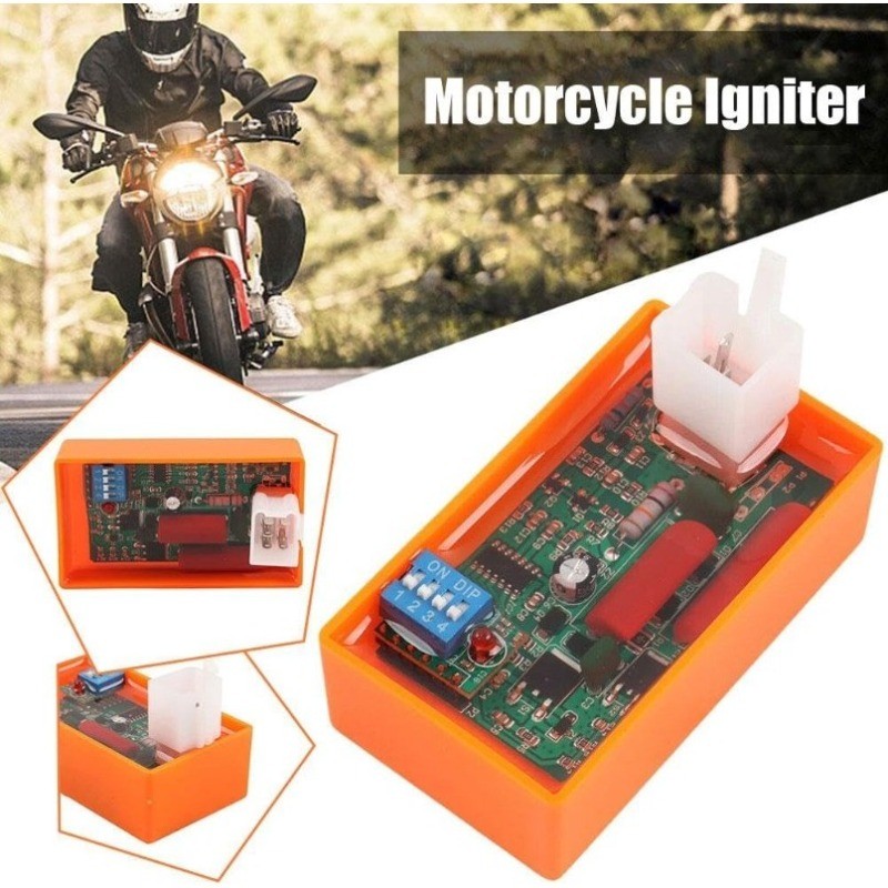 Motorcycle CDI Ignition Box with Adjustable Speed Limit 4 PIN ...