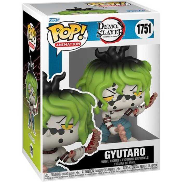 Animation: Pop! Demon Slayer - Gyutaro 1751 With Protector Pop ...