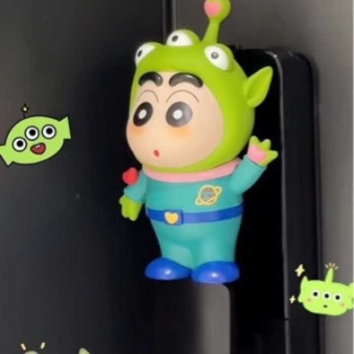 Crayon Shin-Chan Three-Eyed Shin-Chan Figure Birthday Gift Desop Fig ...
