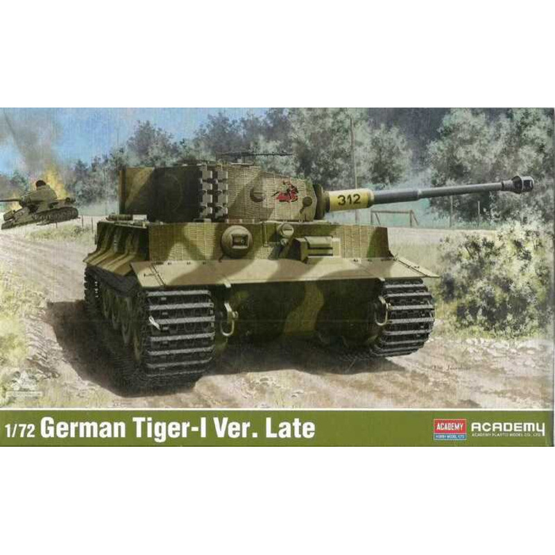 Academy 13431 Tiger 1 Later Heavy Tank 1/72 | Shopee Philippines