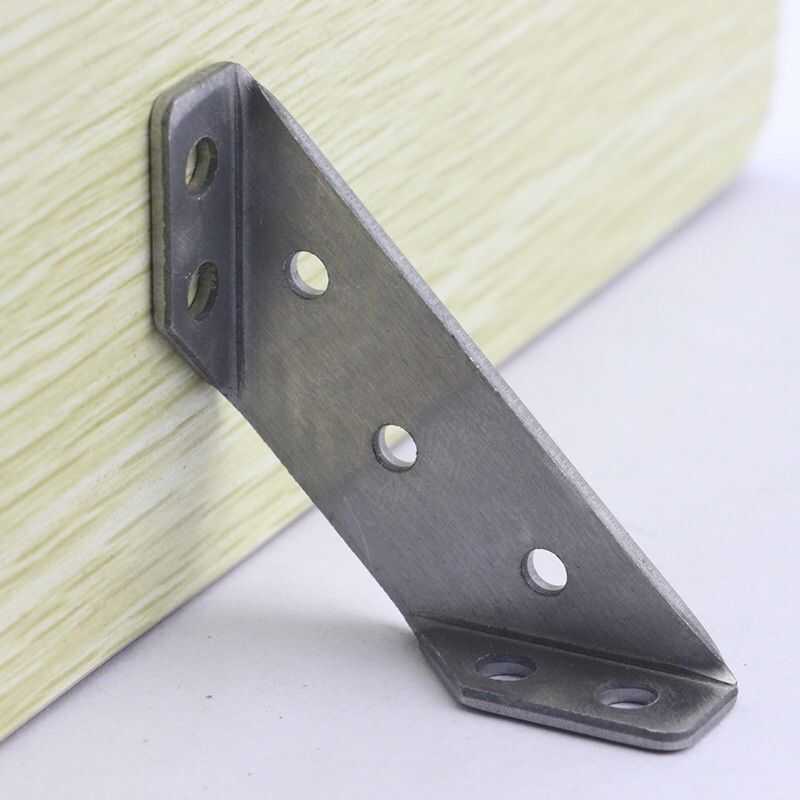 Universal Angle Fasteners Connector Furniture Triangle Support Frame ...
