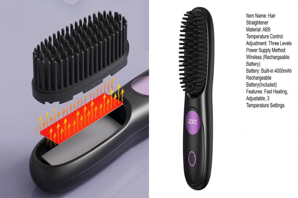 3 adjustable heat settings with LED display: Choose from 160 degrees ...