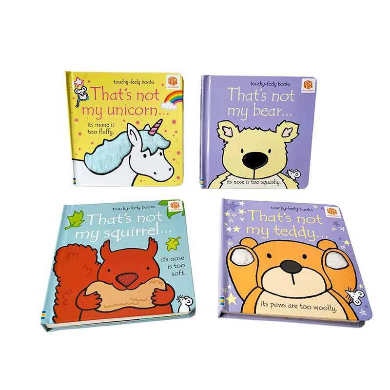 Baby Touch and Feel Interactive Books for Kids Cardboard Children ...