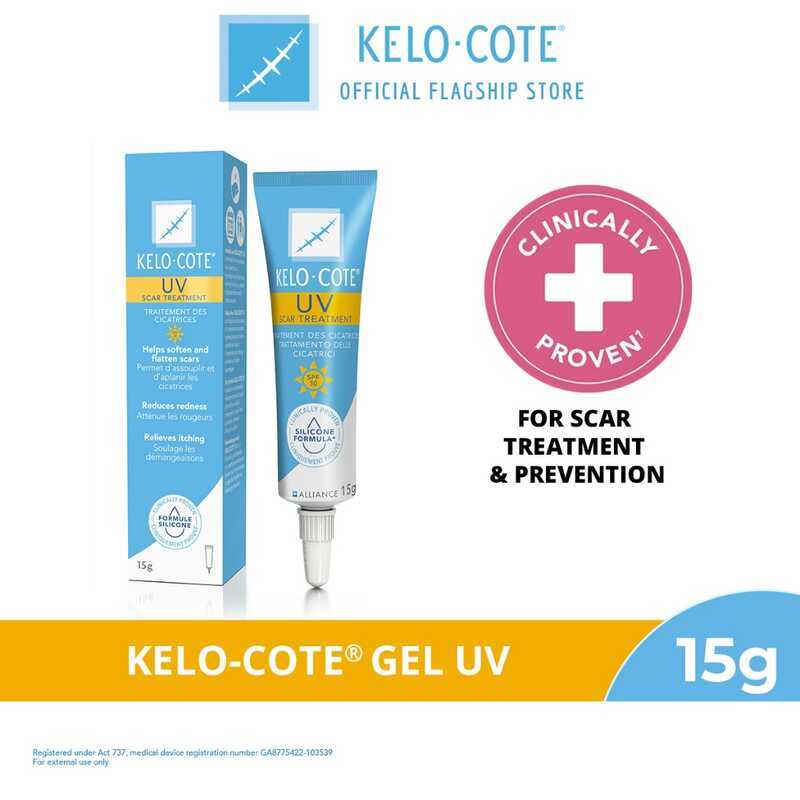 Kelo-Cote® Advanced Formula UV Spf30 Silicone Scar Gel 15G | Treatment ...