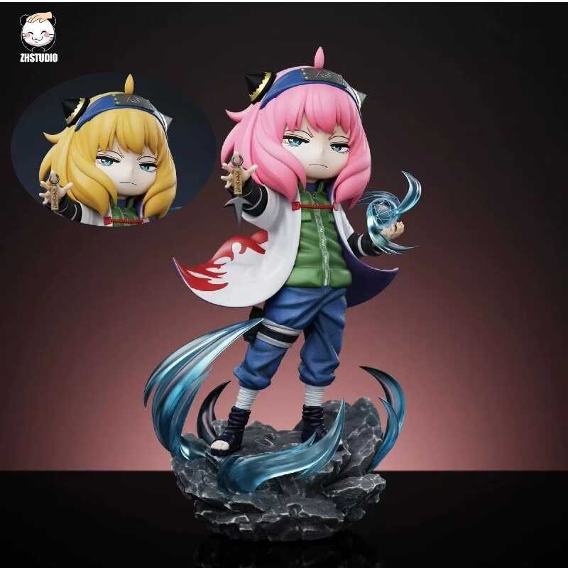 Aniya Cosplay Hyoshino Spy X Family Minato Maito Figure Model Naruto ...