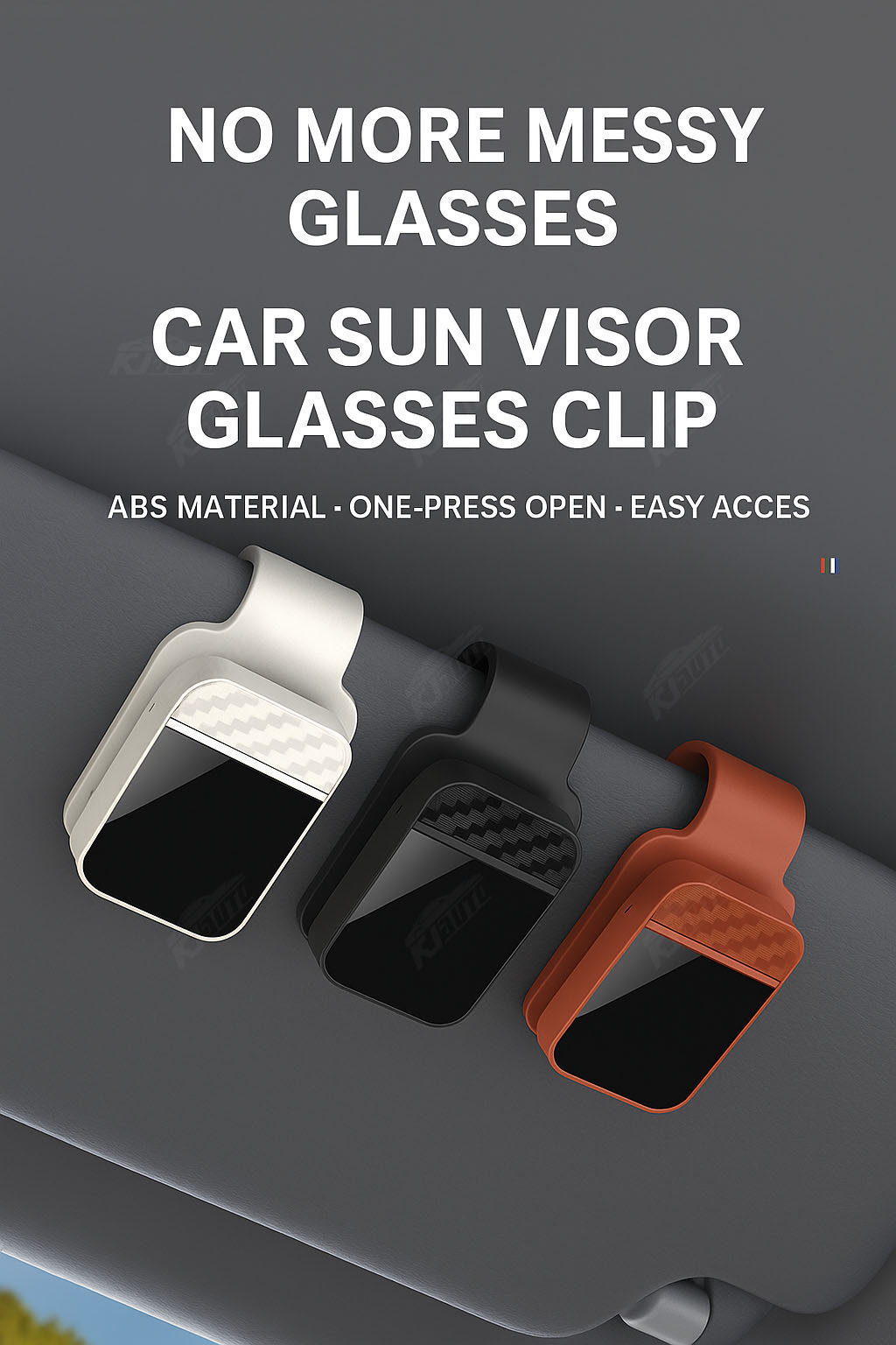 Omoda Mirror Glasses Clip Car Sun Visor Card/Ticket Carbon Pattern ...