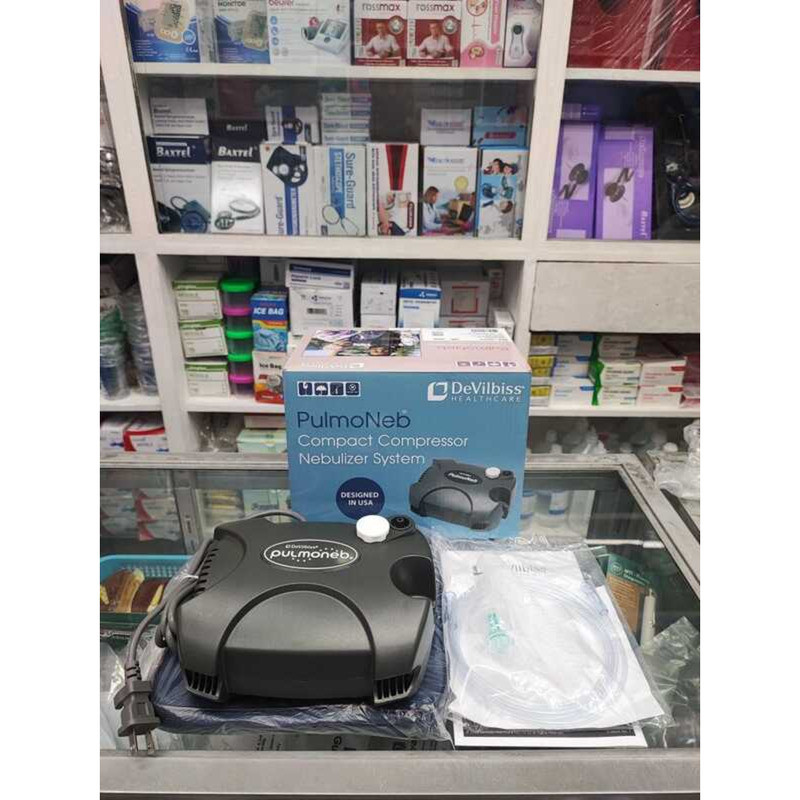 Pulmoneb Compact Compressor System, Devilbiss - Nebulizer Machine B5e ...
