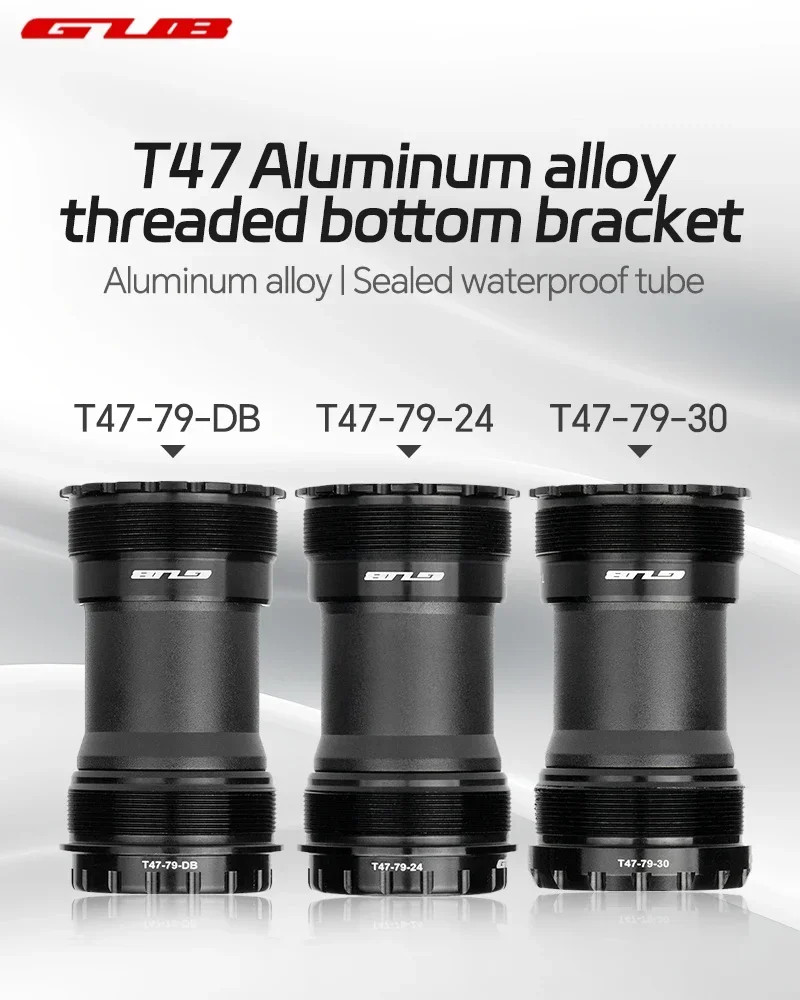 GUB Bicycle Bottom Bracket Bike T47 Threaded BB Ceramic Bearing for ...