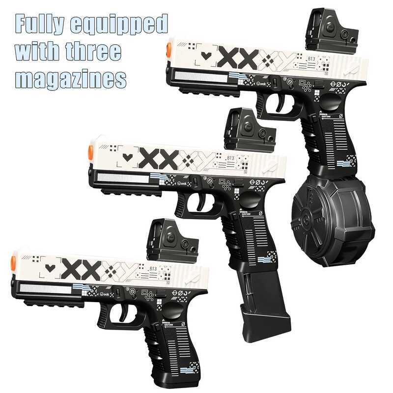 Blaster Gun, Electric Ball Blaster Pistol, Orbeez Gun, Cool Toy Gun ...