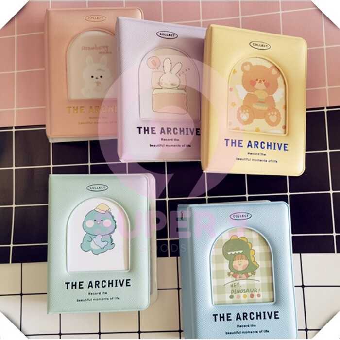 ☃ 3Inch Mini Photo Album Cute Candy Color Photocard Holder KPOP Idol ...