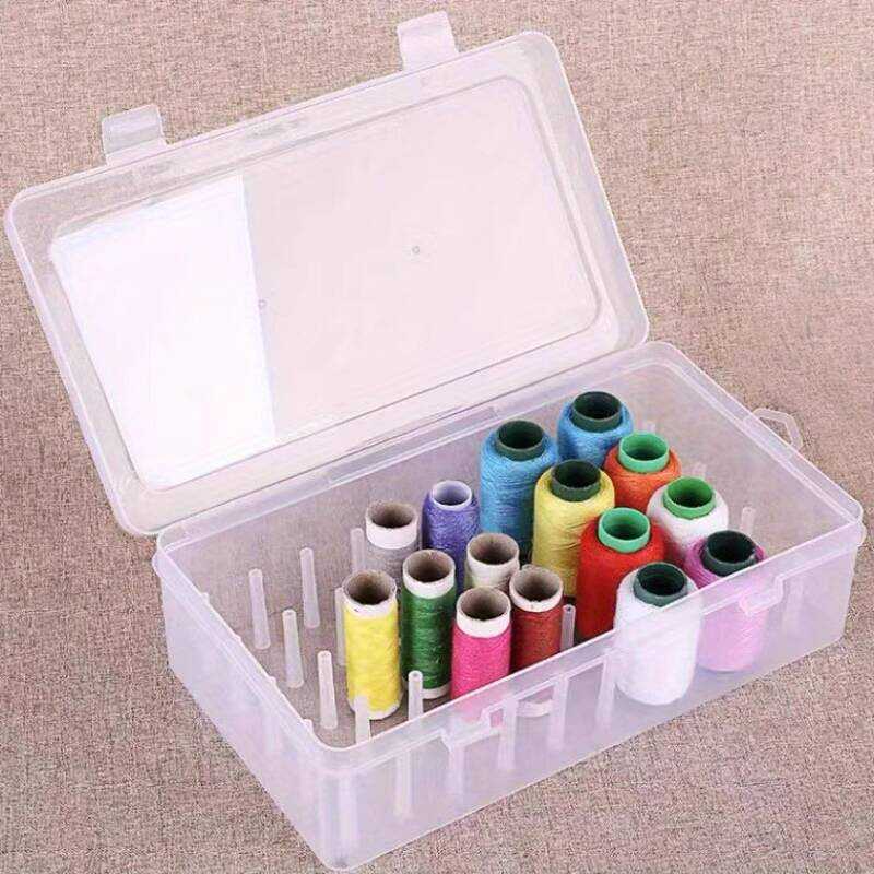 Kit Home Set Bag Mending Tools Hand Sewing Thread Portable Storage Box ...