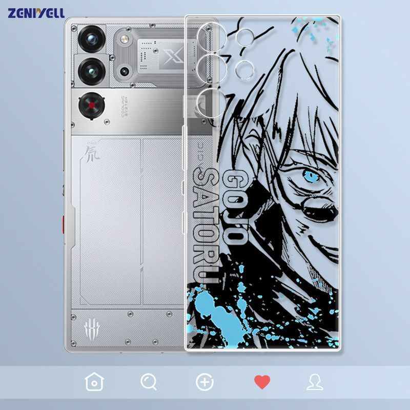 For RedMagic 10 Pro Phone Case RedMagic 10S Pro Transparent Soft Case ...