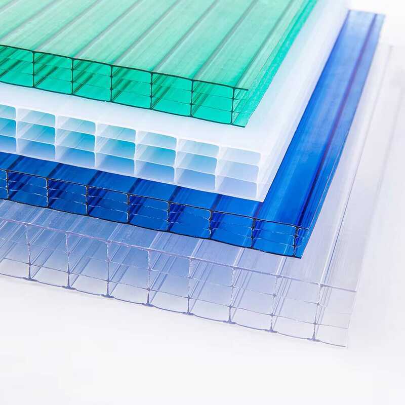 5Mm 6Mm 10Mm Twin Wall Multiwall Panels Sun Shade Polycarbonate Hollow ...