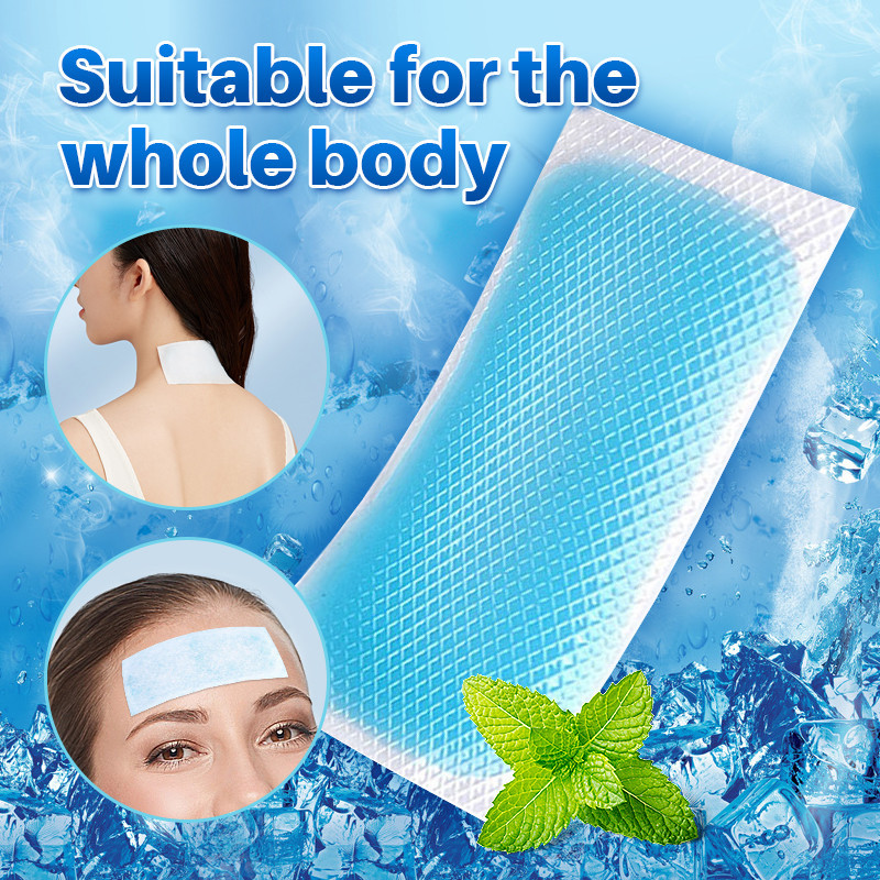 30Pcs Baby Cool Fever Cooling Patch Summer Physical Cooling Ice Cool ...