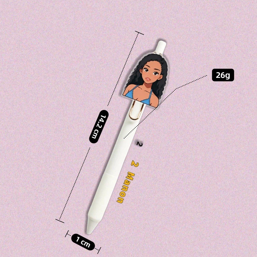 Kpop Idol KATSEYE MANON Press-button MEGAN Pen DANIELA Student ...