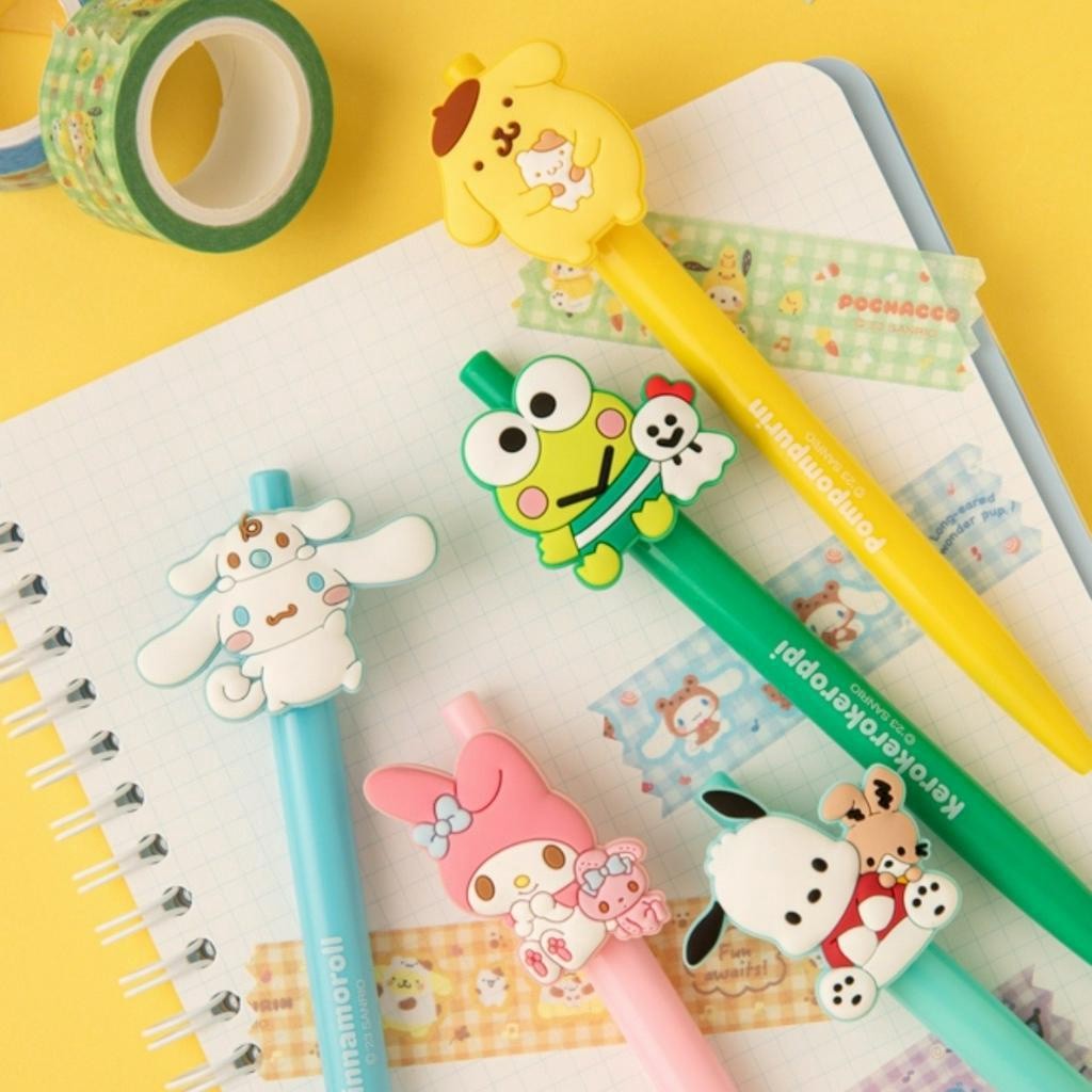 from KOREA Sanrio Chracters, Silicon Character Gel Pen / Hello Kitty ...