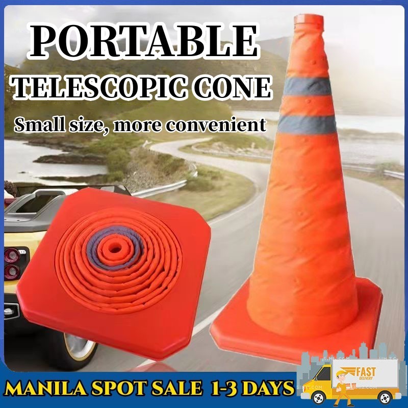 Reflectorized Traffic Cone Barricades Warning-sign Road-Safety Lift ...