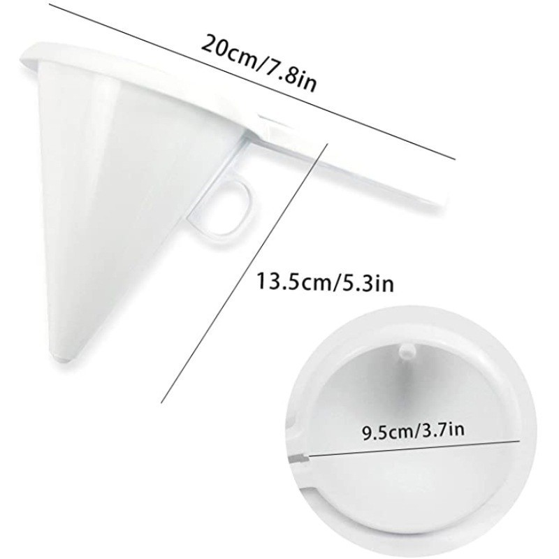 Cream Portion Dispenser Chocolate Batter Funnel Adjustable Handheld ...