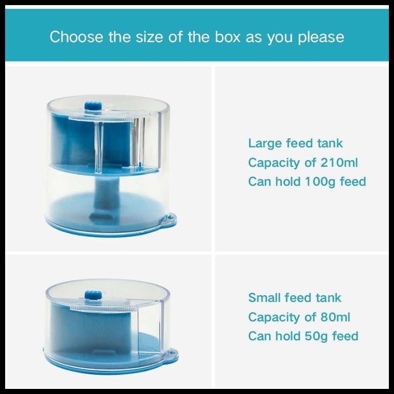 Aquarium Feeder Smart Feeder Automatic Fish Tank Feeder 12/24 Hours ...
