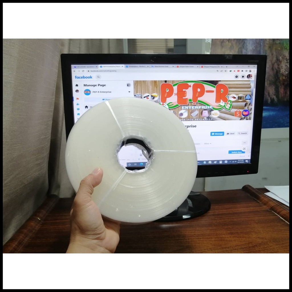 1.5 Plastic Casing Longganisa Wrapper for Skinless Longganisa ,Embotido ...