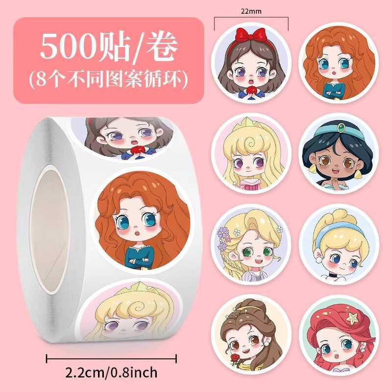 Officially Licensed Large Sticker Set of 1000 Cartoon Cute Princess ...