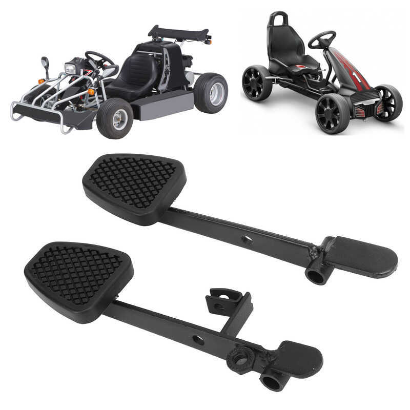 Footrest Gas Brake Pedal 2Pcs Go Kart UTV For ATV Quad Fd2 | Shopee ...