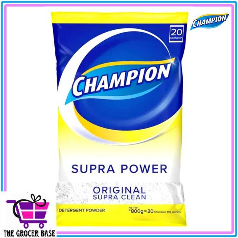 Champion Supra Power Original Clean (800G /2Kls ) Powder Detergent ...