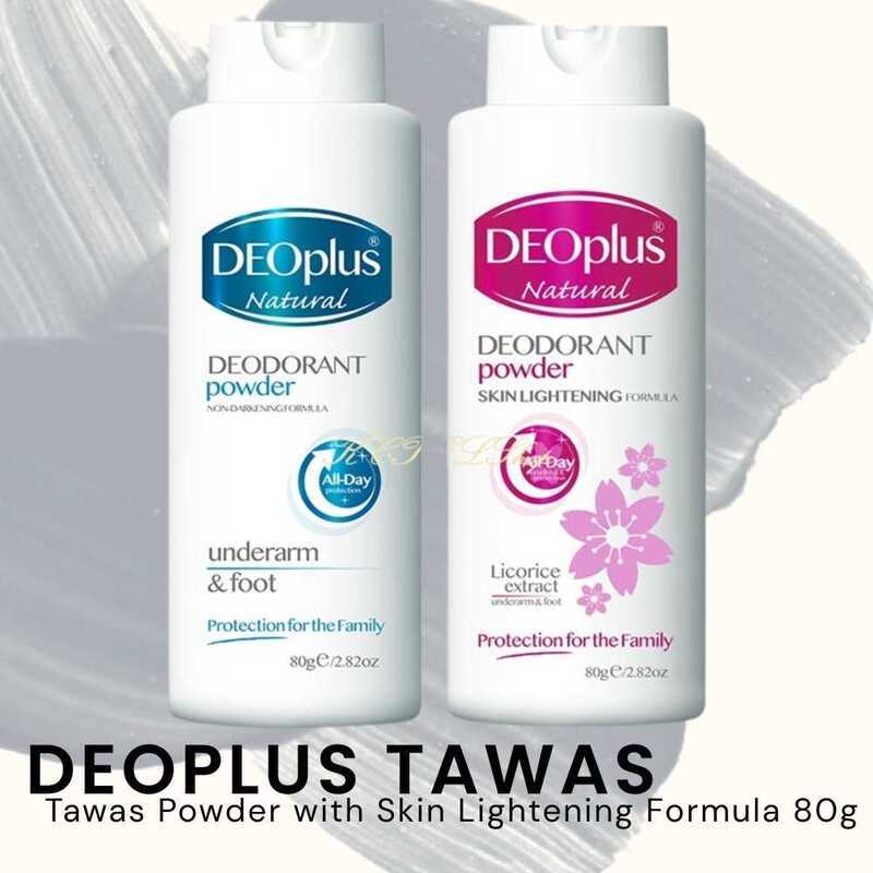 Deoplus Natural Tawas Deodorant Powder With Skin Lightening Formula For ...