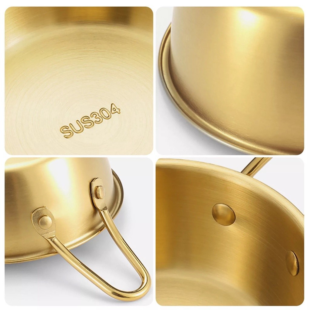 Stainless Steel Bowl Seasoning Dish Hot Pot Dipping Bowl Food Sauce Cup ...