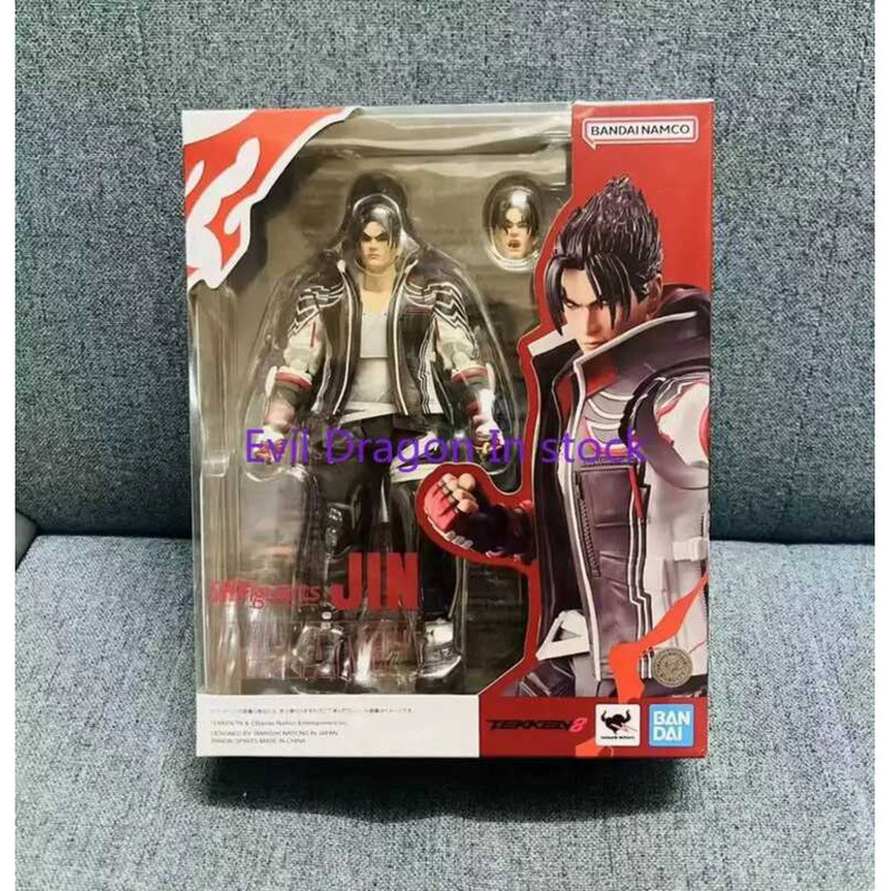 100% Original Bandai Sh Figuarts Shf Takken 8 Jin Kazama Action Figures ...