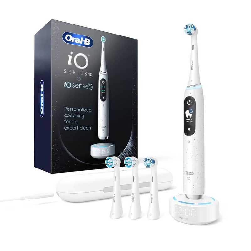 Oral-B iO Series 10 Smart Rechargeable Electric Toothbrush with LED ...
