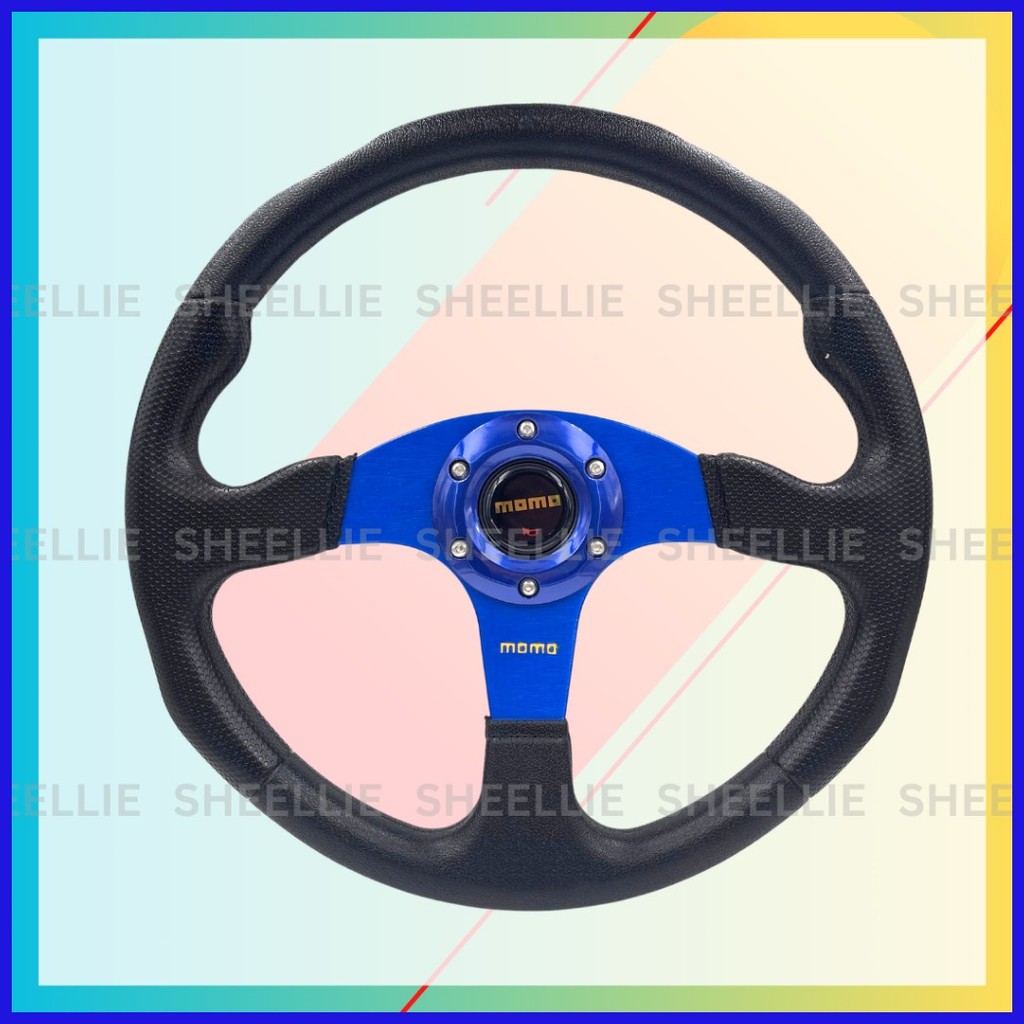 13-14 Inch MOMO Car Steering Wheel Universal MOMO with Horn Button High ...