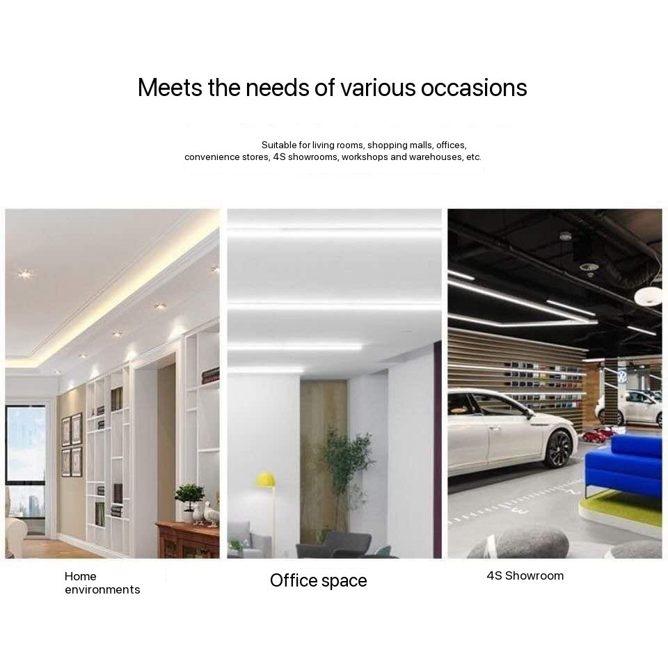 Double Ended Power Supply T8 LED Plastic PC Tube Light Box Tube Long ...