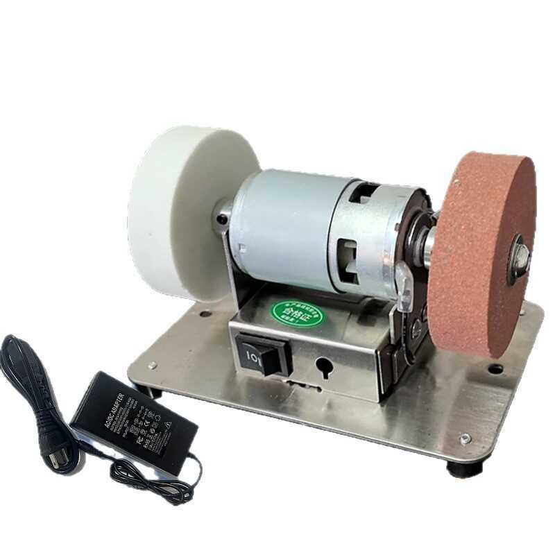 Knife Sharpener Small Grinding Wheel Machine Desktop Coarse and Fine ...