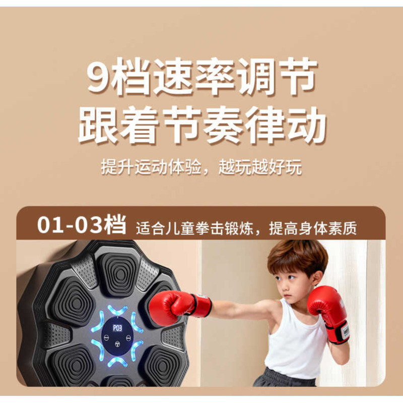 shopee Smart Music Punching Bag For Kids With Light Rhythm Electronic ...